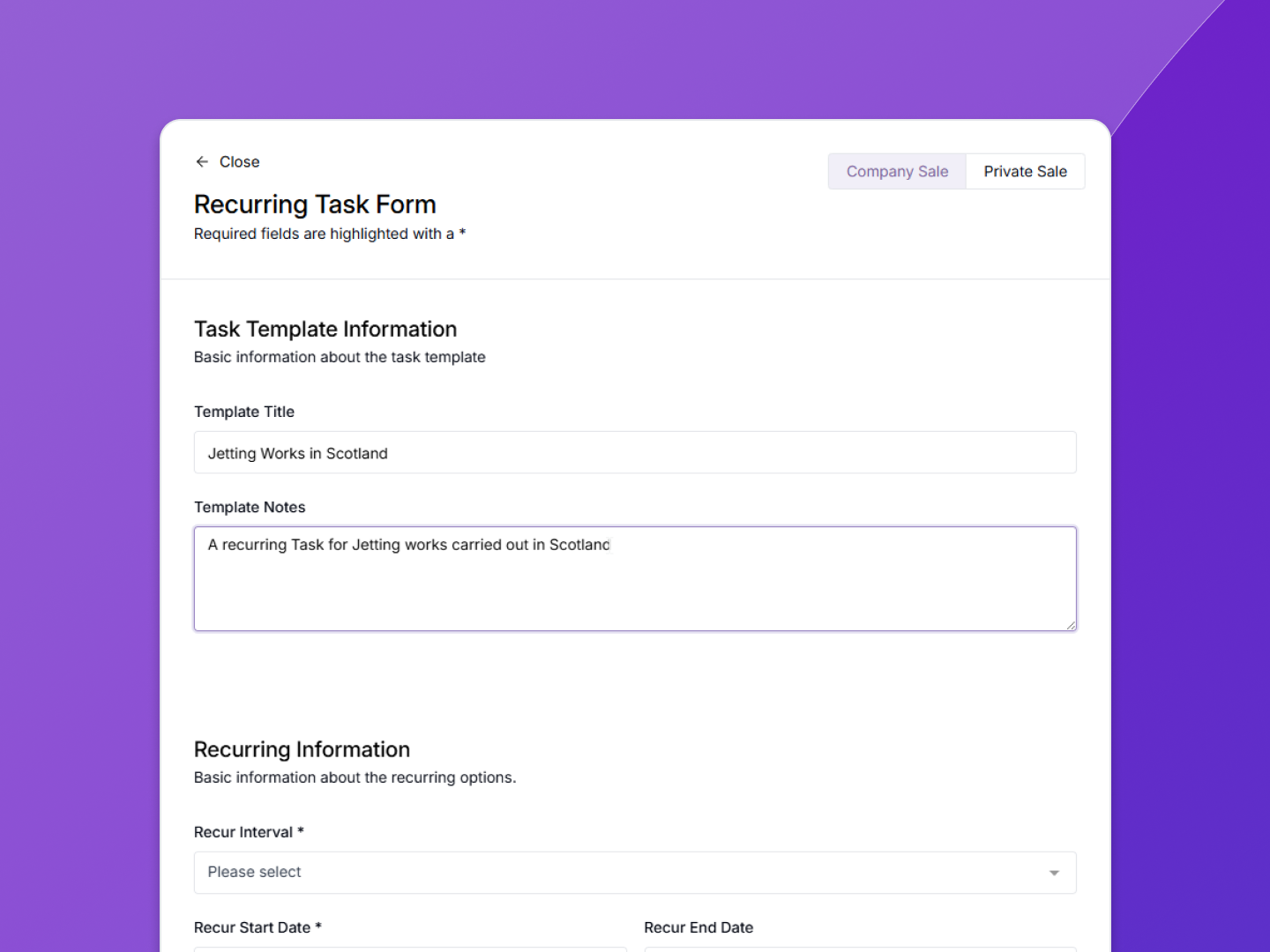 Works Management | Teamleaf